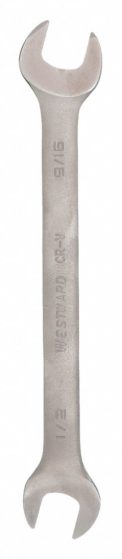 WESTWARD, Alloy Steel, Satin, Open End Wrench - 1EYL5|1EYL5 - Grainger