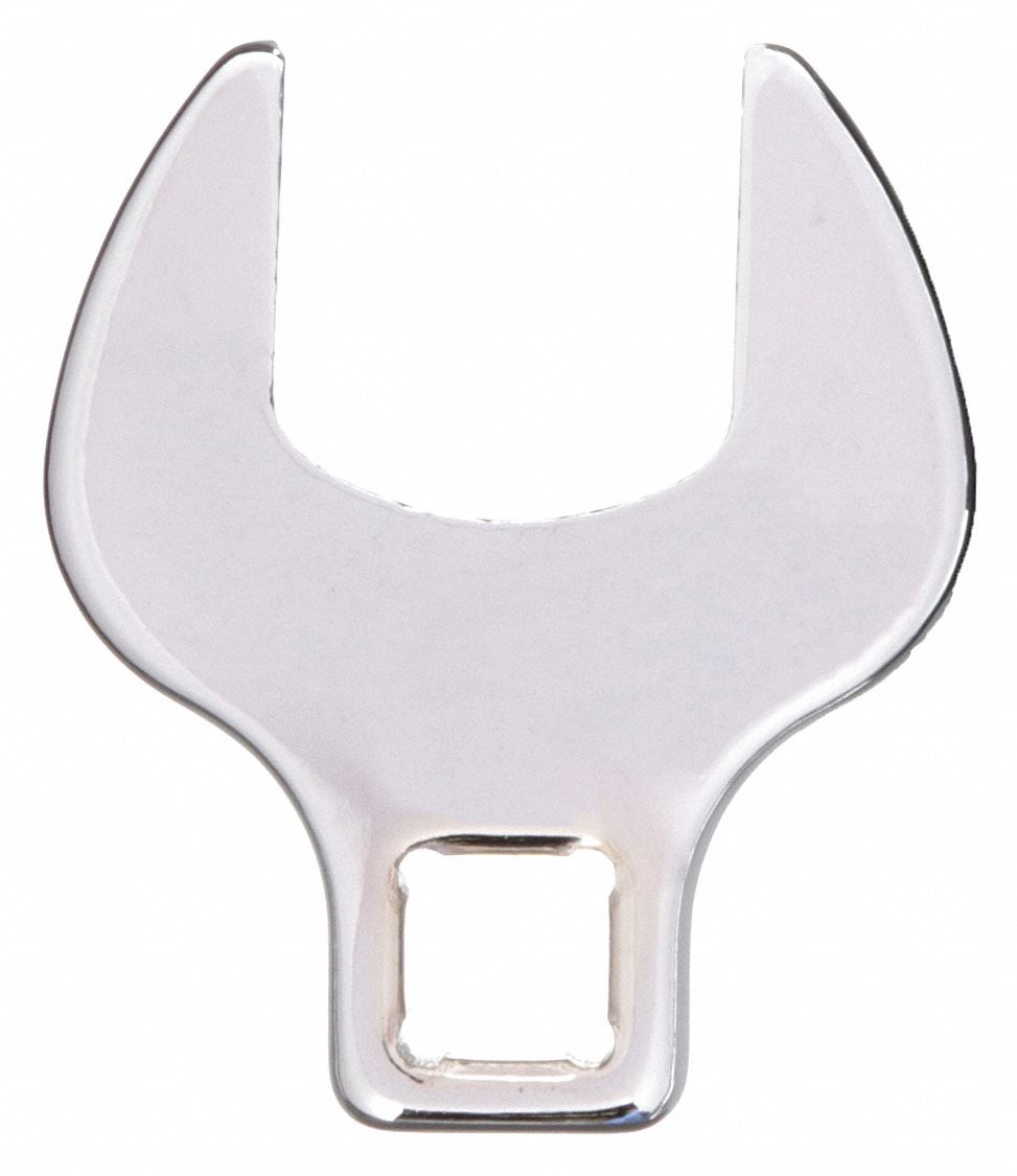 WESTWARD, Alloy Steel, Chrome, Crowfoot Socket Wrench - 1EYT2|1EYT2 ...