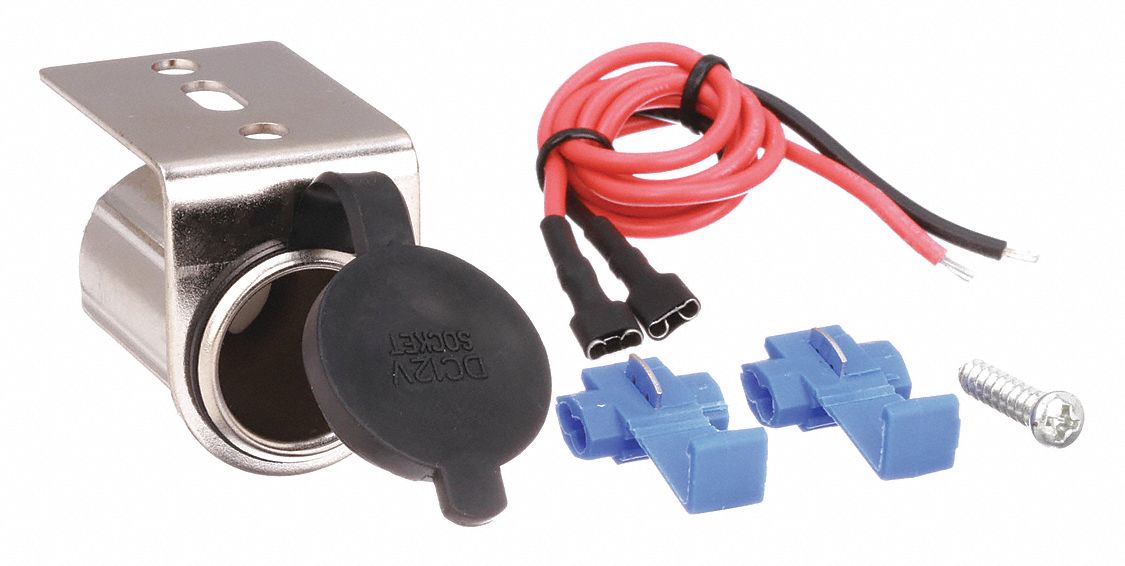 BELL, Power Outlet, 1 Connections, Auxiliary Power Outlet - 1EYV4|39048 ...