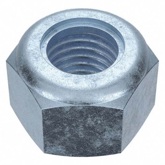 Nylon Insert, 5/16"-24 Thread Size, Lock Nut - 1FA38|1FA38 - Grainger