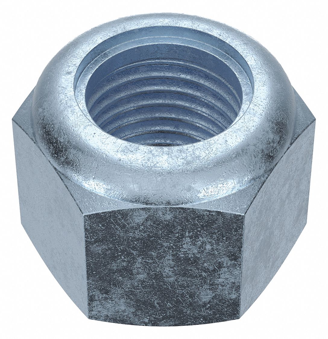Nylon Insert, 3/8"-24 Thread Size, Lock Nut - 1FA40|1FA40 - Grainger