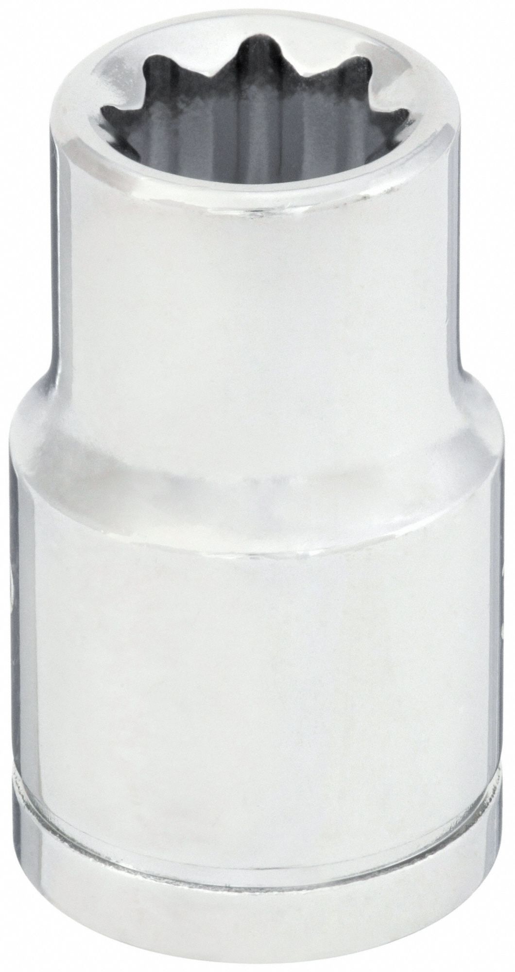WESTWARD, SAE, 1/2 in Drive Size, Socket - 1FAB8|1FAB8 - Grainger