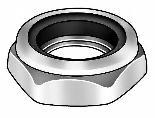 APPROVED VENDOR LOCK NUT,5/8-11,GR 2,STEEL,ZP,PK1000 - Lock Nuts ...