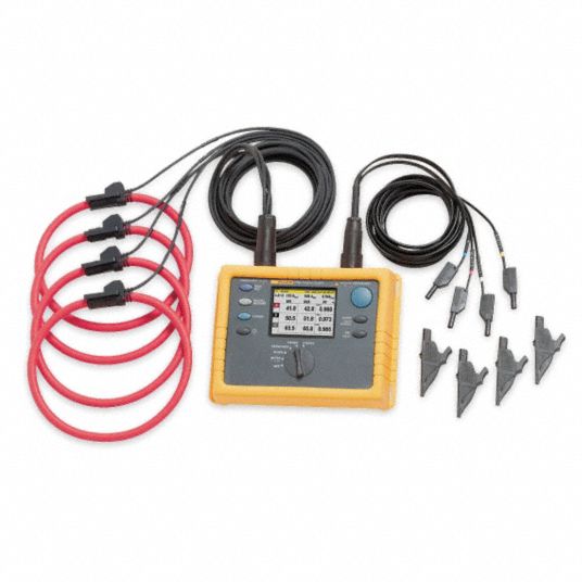 FLUKE Power/Energy Logger, 2.49MW, 3000A - 1FBK3|FLUKE-1735 - Grainger