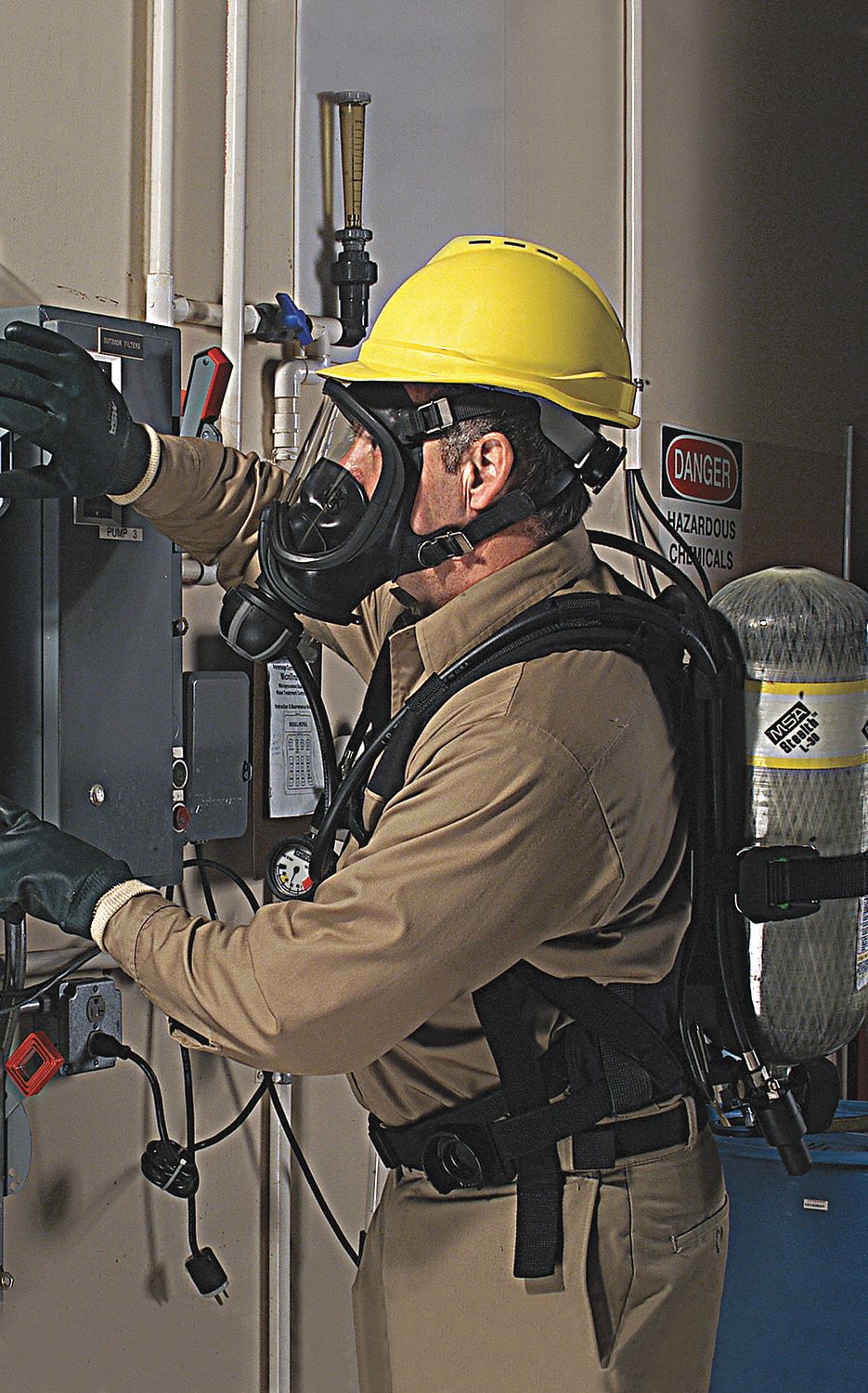 MSA Equipo de Respiración AirHawk® II, Duración 30 min., Material del ...