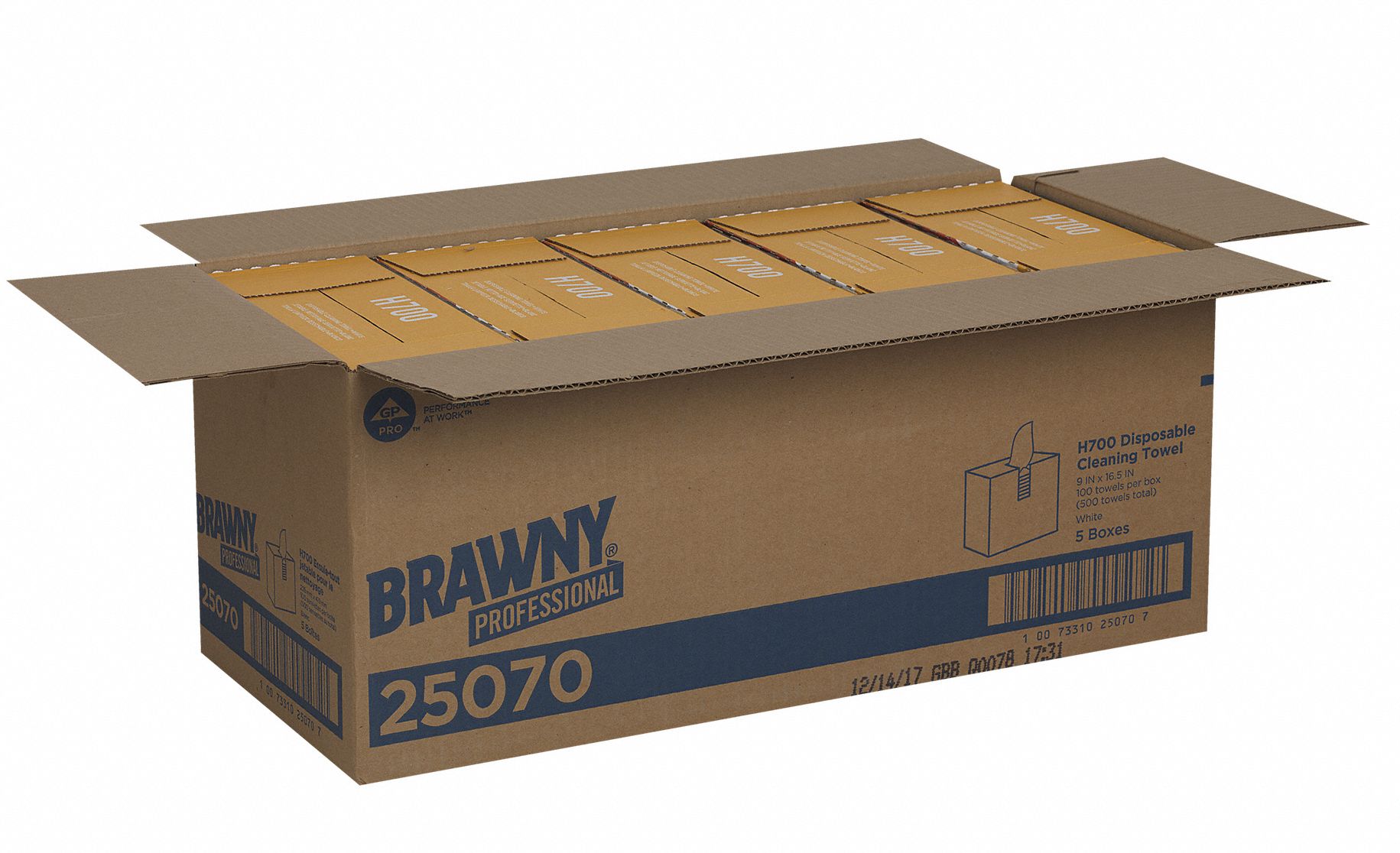 GEORGIA-PACIFIC Dry Wipe: Dispenser Box, Heavy Absorbency, Best Wet ...