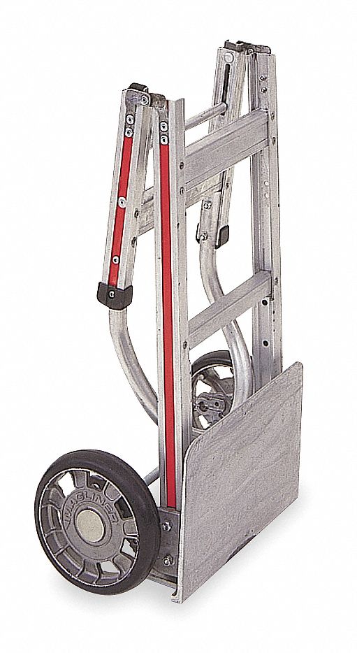 MAGLINER Carretilla Manual Plegable , Material Aluminio/Magnesio , Capacidad de Carga de 500 lb ...