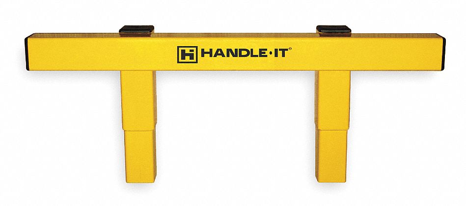 HANDLE-IT, 19 in Overall Ht, Yellow, Guard Rail - 1FCG1|BR-4 - Grainger