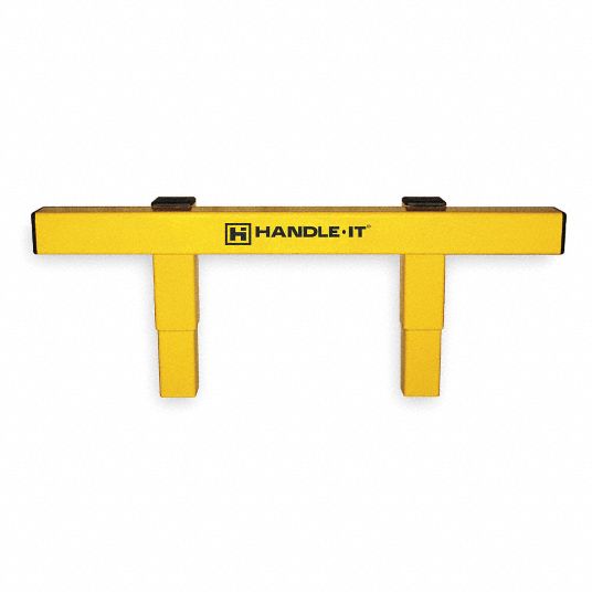 HANDLE-IT, 19 in Overall Ht, Yellow, Guard Rail - 1FCG1|BR-4 - Grainger