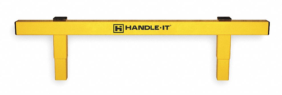 HANDLE-IT, 19 in Overall Ht, Yellow, Guard Rail - 1FCG2|BR-6 - Grainger