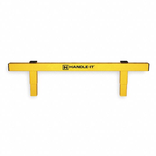 HANDLE-IT, 19 in Overall Ht, Yellow, Guard Rail - 1FCG2|BR-6 - Grainger