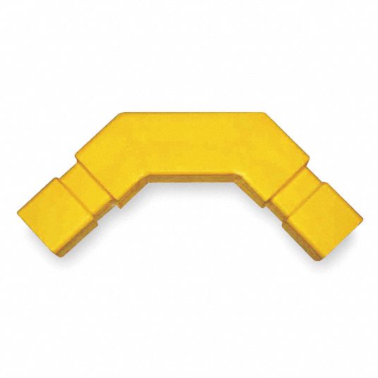 HANDLE-IT, Steel, 13 3/4 in Overall Lg, Corner Collar Connector - 1FCG8 ...