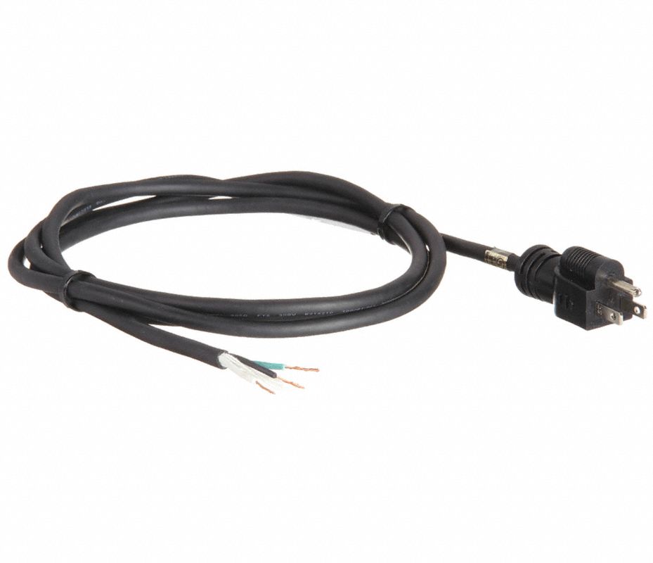 APPROVED VENDOR Cable de Alimentación de 12 pies, Amperaje Máx. 15 ...