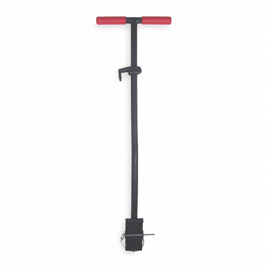 RUBBERMAID COMMERCIAL PRODUCTS Dolly Handle, Black - 1FYU8|FG265200BLA ...