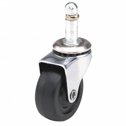 2 in Wheel Dia., 75 lb, Stem Caster - 4X948|9F4952004000101R - Grainger