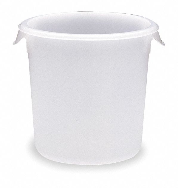 RUBBERMAID CONTAINER STORAGE ROUND WHITE - Food Storage, Inserts, and ...