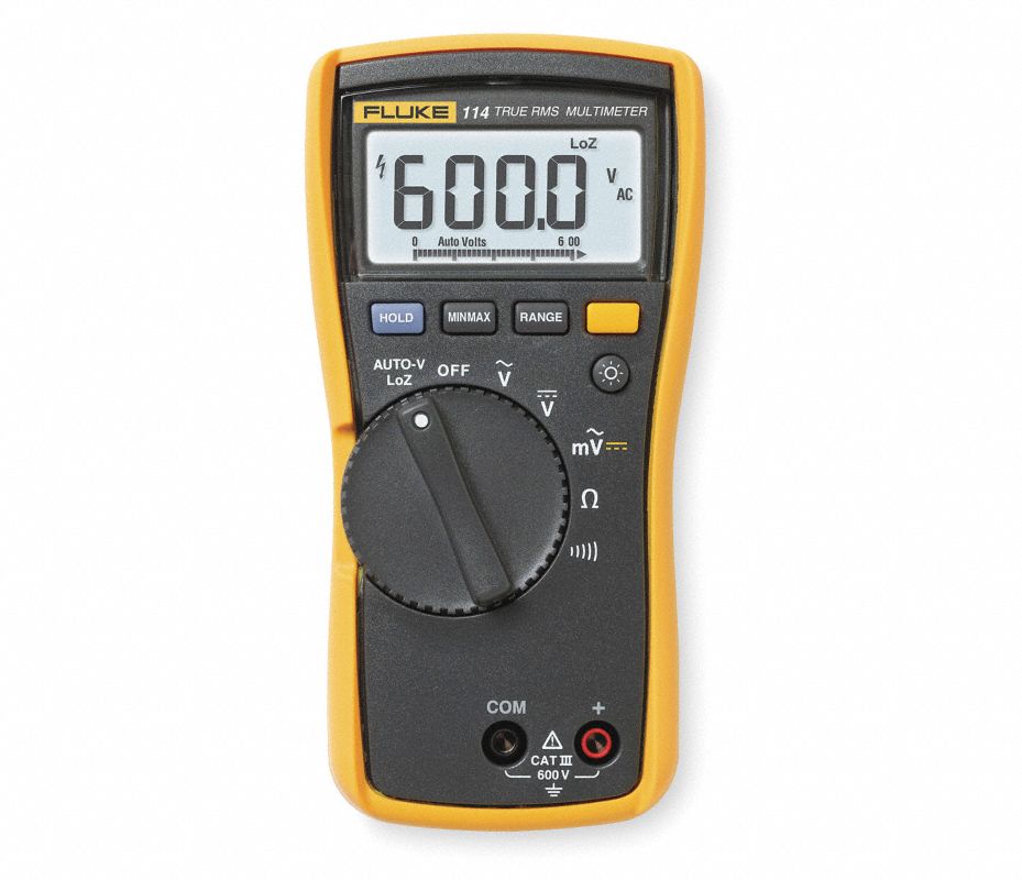 FLUKE Multímetro Digital 100 600V Sin RangoA 6000 conteos - 210P42 ...