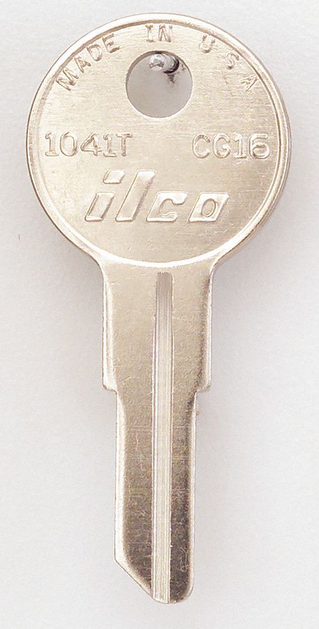 KABA ILCO KEY BLANK,BRASS,TYPE CG16,5 PIN,PK - Key Blanks and Heads ...