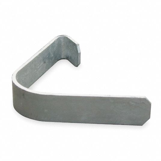 Steel Gate Clip, Fits 1-3/8" dia. - Grainger