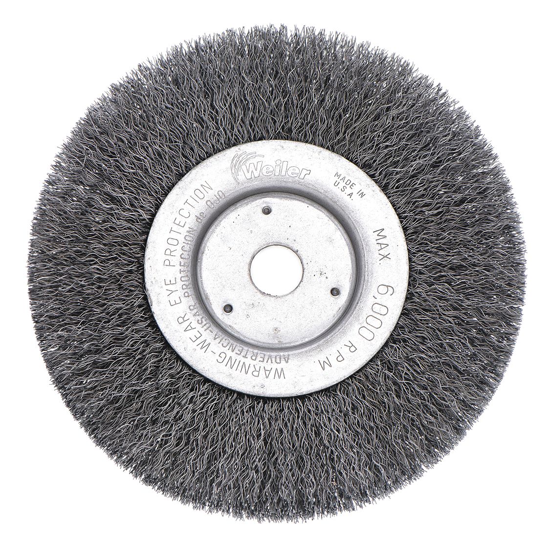 Wire Wheel,7 In D,Steel,0.0140 Wire - Grainger