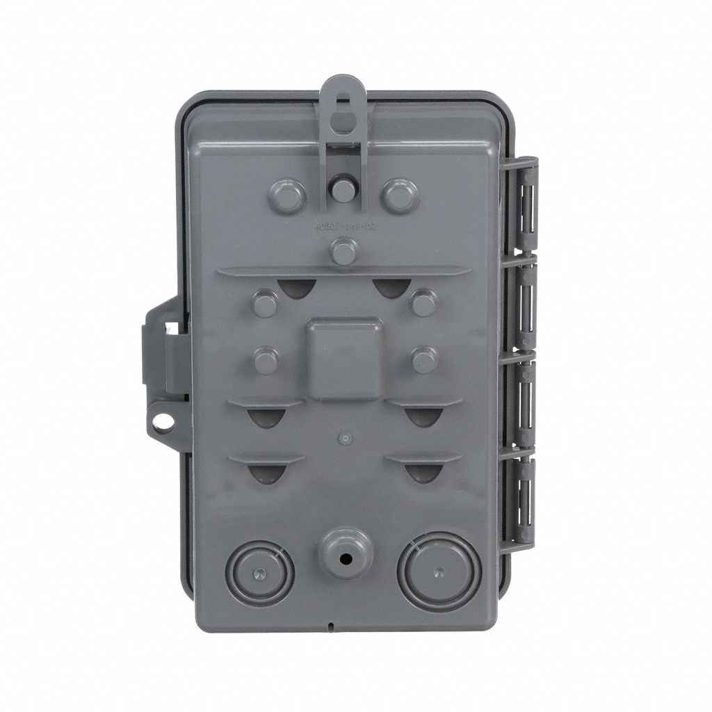 SQUARE D Load Center: 60 A Amps, 120/240V AC, 2 Spaces, 10kA, 2 Max. No ...