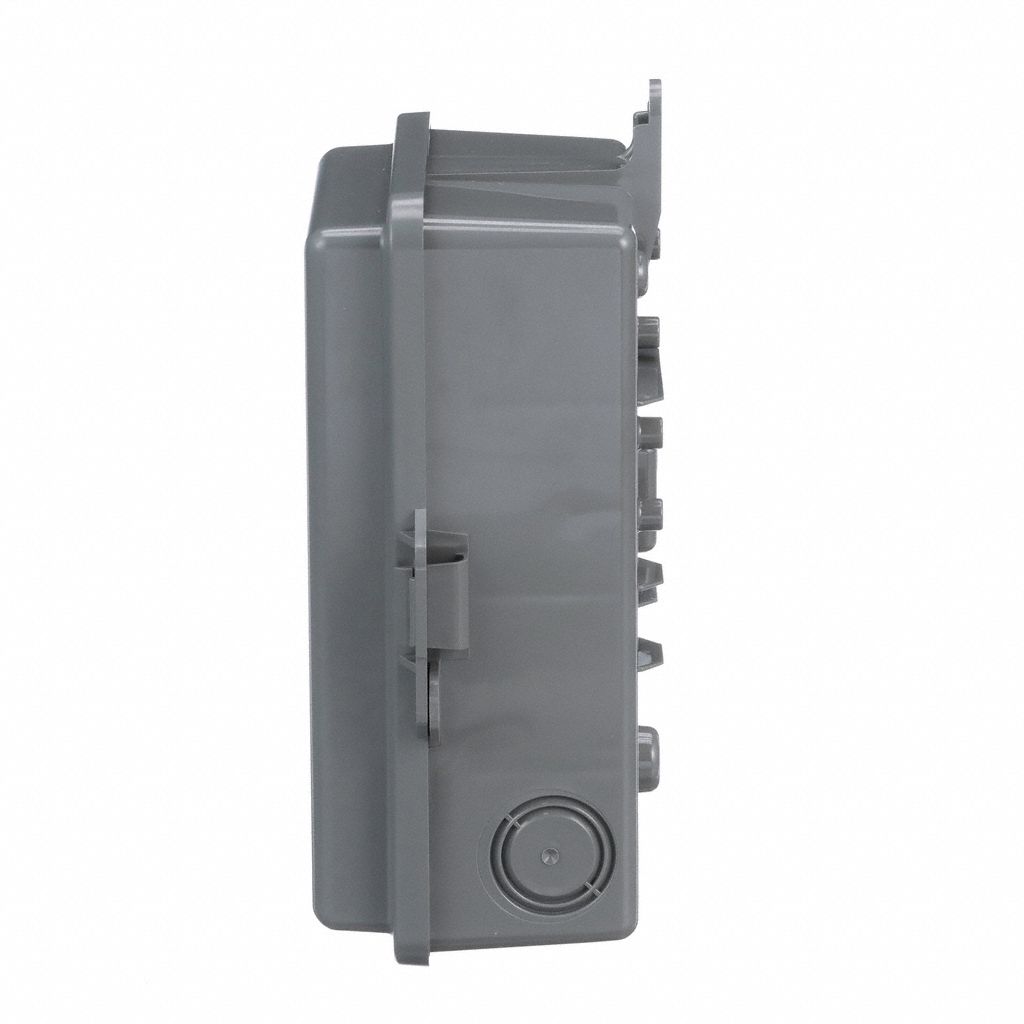 SQUARE D Load Center: 60 A Amps, 120/240V AC, 2 Spaces, 10kA, 2 Max. No ...