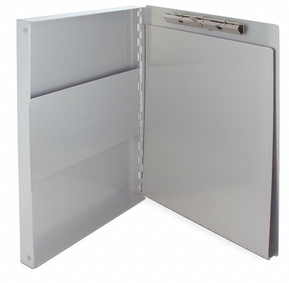 SAUNDERS Silver Aluminum Storage Clipboard, Letter File Size, 9 1/16 in ... SAUNDERS Silver Aluminum Storage Clipboard, Letter File Size, 9 1/16 in ...