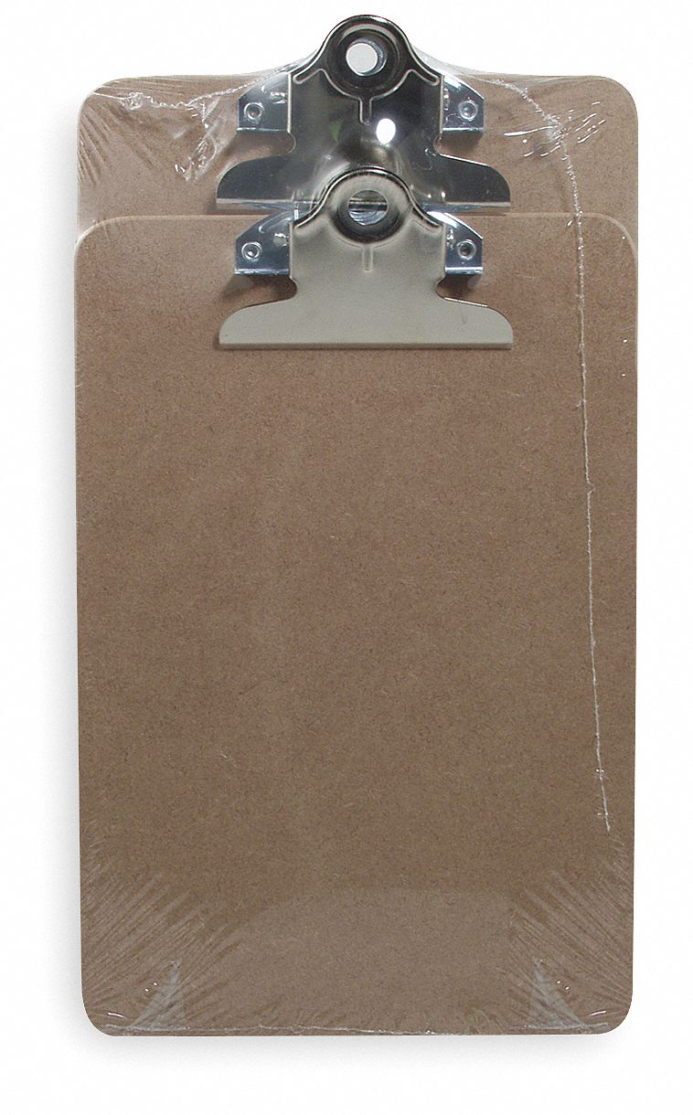Light Brown File Size, 5 7/8 in W x 11 in H, 1 in Clip Capacity, 2 PK ...