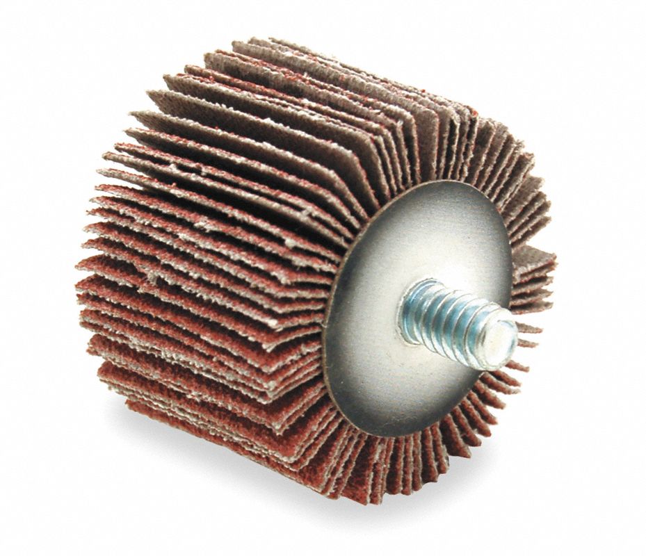 ARC ABRASIVES Rueda Flap con Vástago de 1/4"-20 , 1" de Diámetro x 5/8 ...