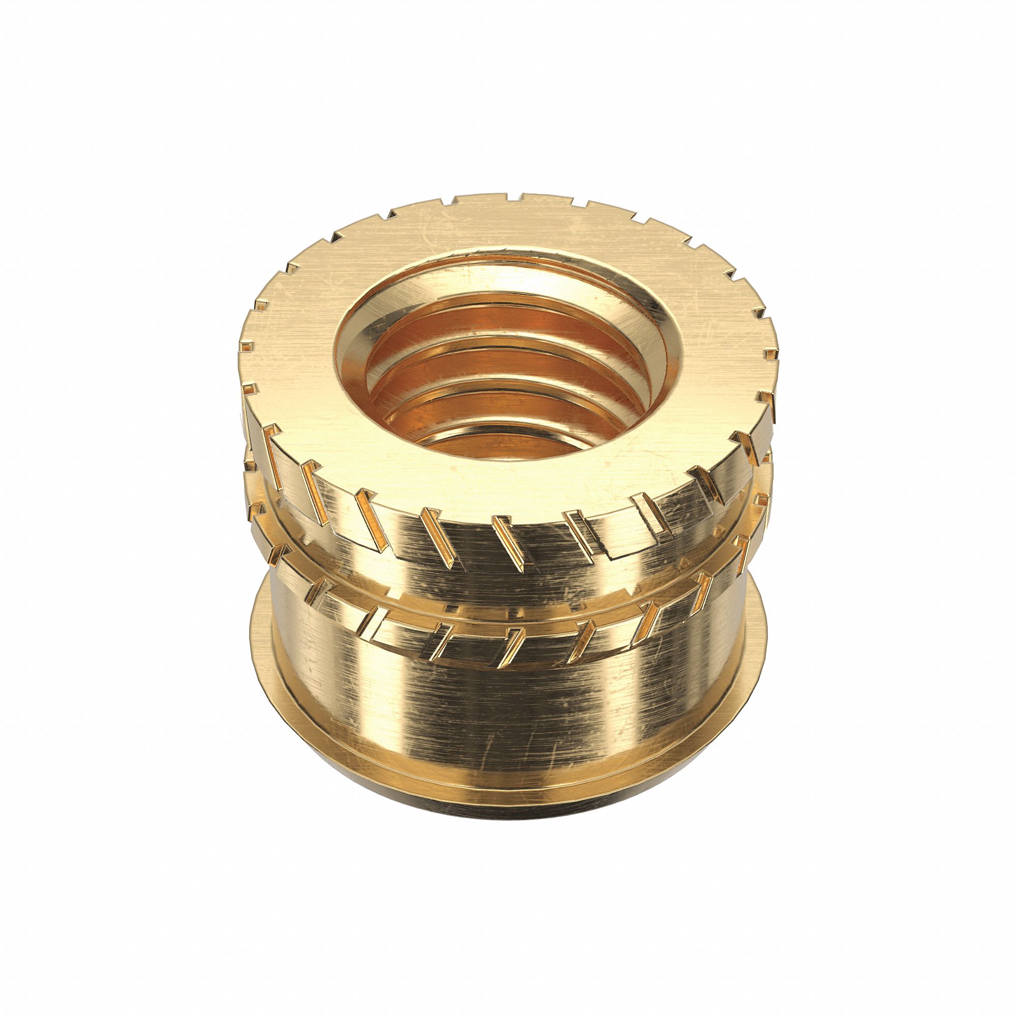 #10-32 Thread Size, 15/64 in Overall Lg, Heat-Set Insert - 1GNL1|TH-132 ... #10-32 Thread Size, 15/64 in Overall Lg, Heat-Set Insert - 1GNL1|TH-132 ...