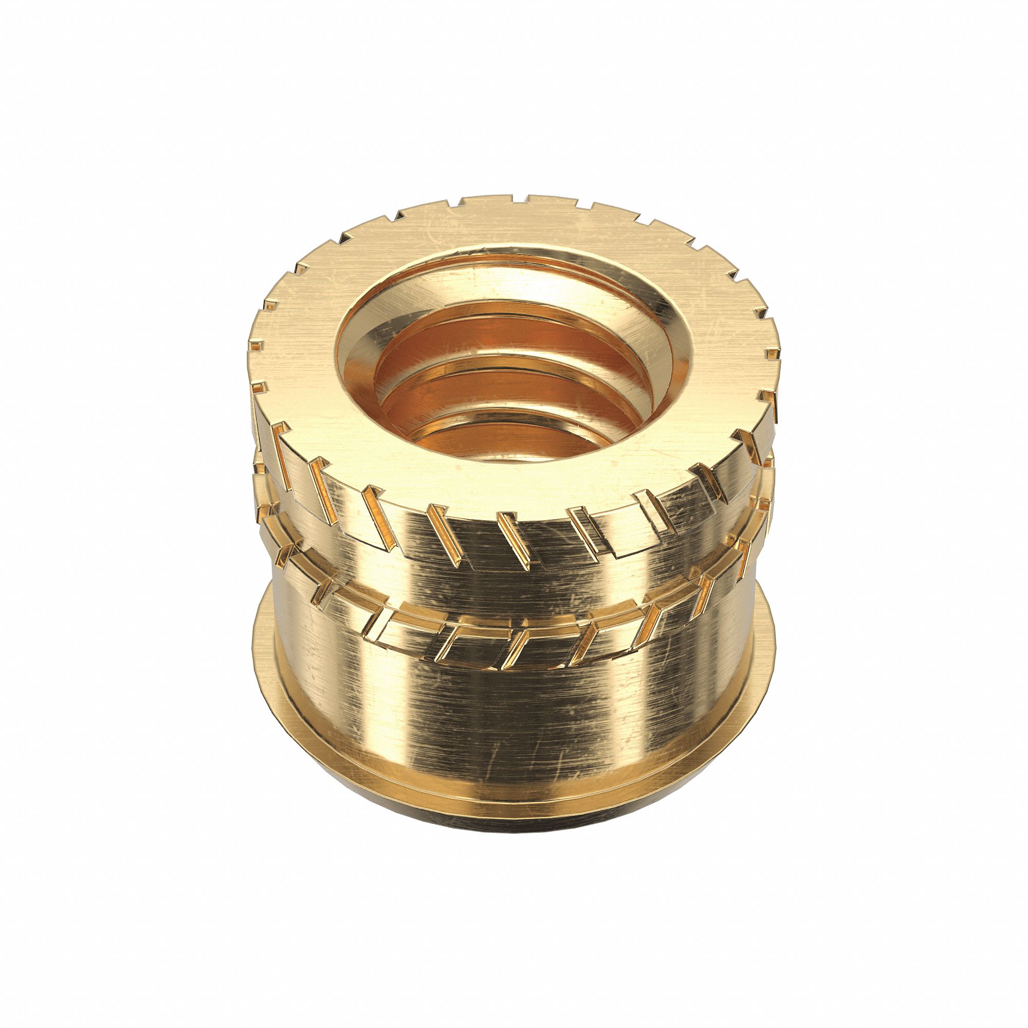 1/4"-20 Thread Size, 19/64 in Overall Lg, Heat-Set Insert - 1GNL2|TH ...