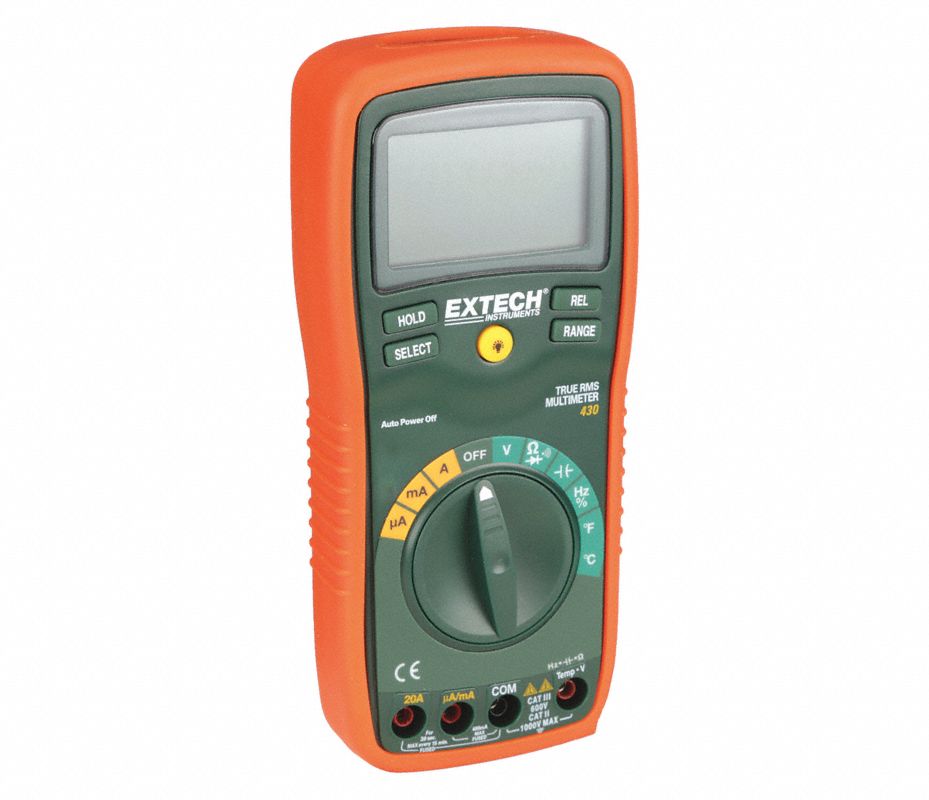 EXTECH Multímetro Digital EXTECH® EX430 750V 20A 4000 conteos ...