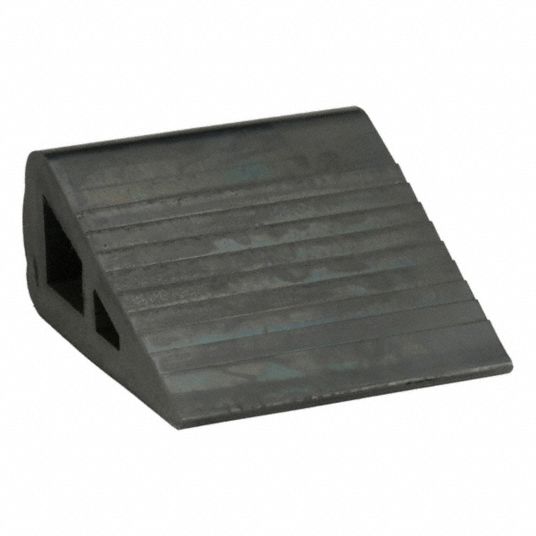 Rubber, 24 in Max Compatible Wheel Dia, Wheel Chock - 1GUK5|1GUK5 ...