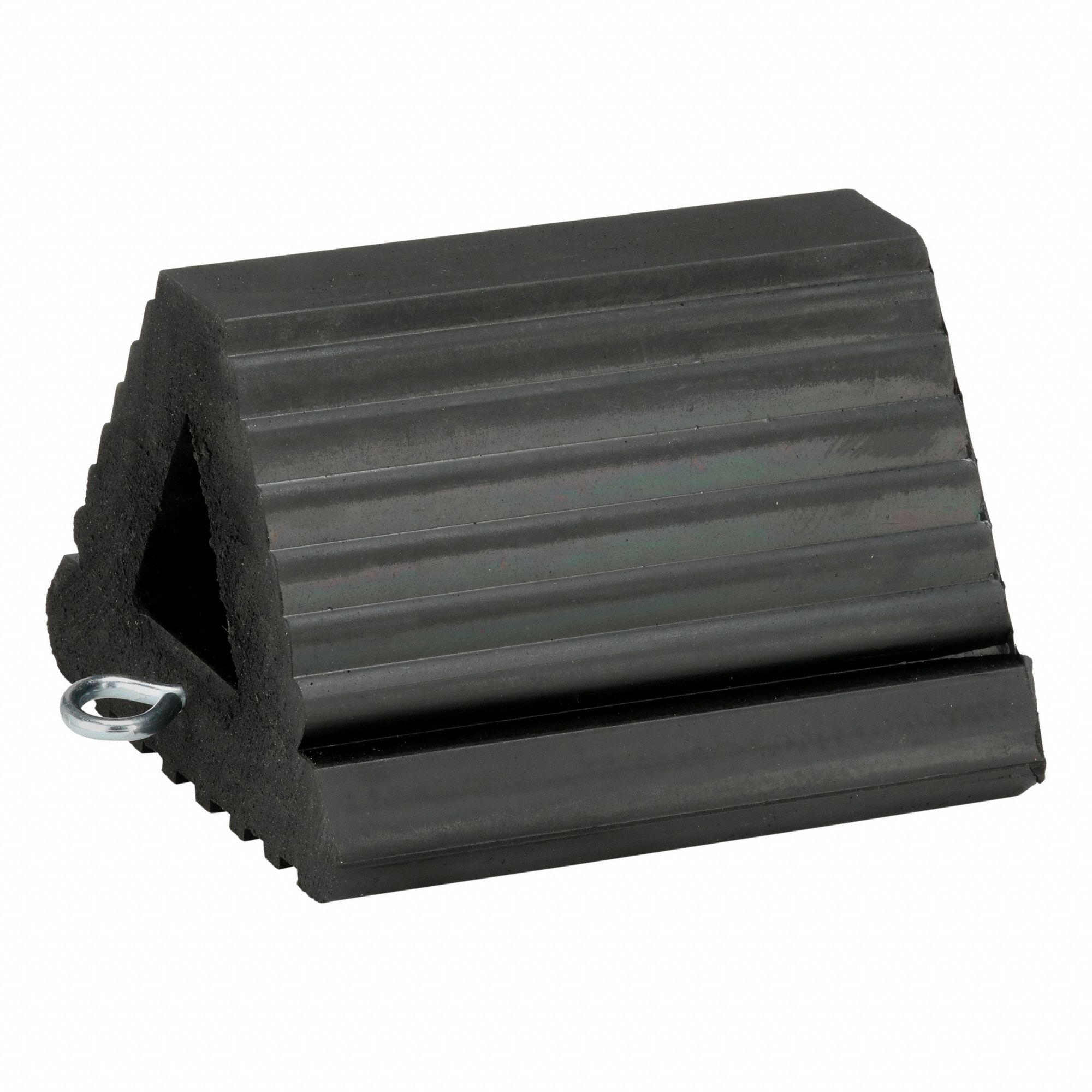 Rubber, 9 in Overall Lg, Wheel Chock - 1GUL1|1GUL1 - Grainger