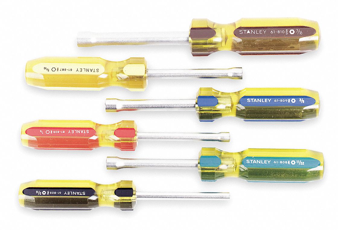 Nut Driver Set 6 PC - Grainger