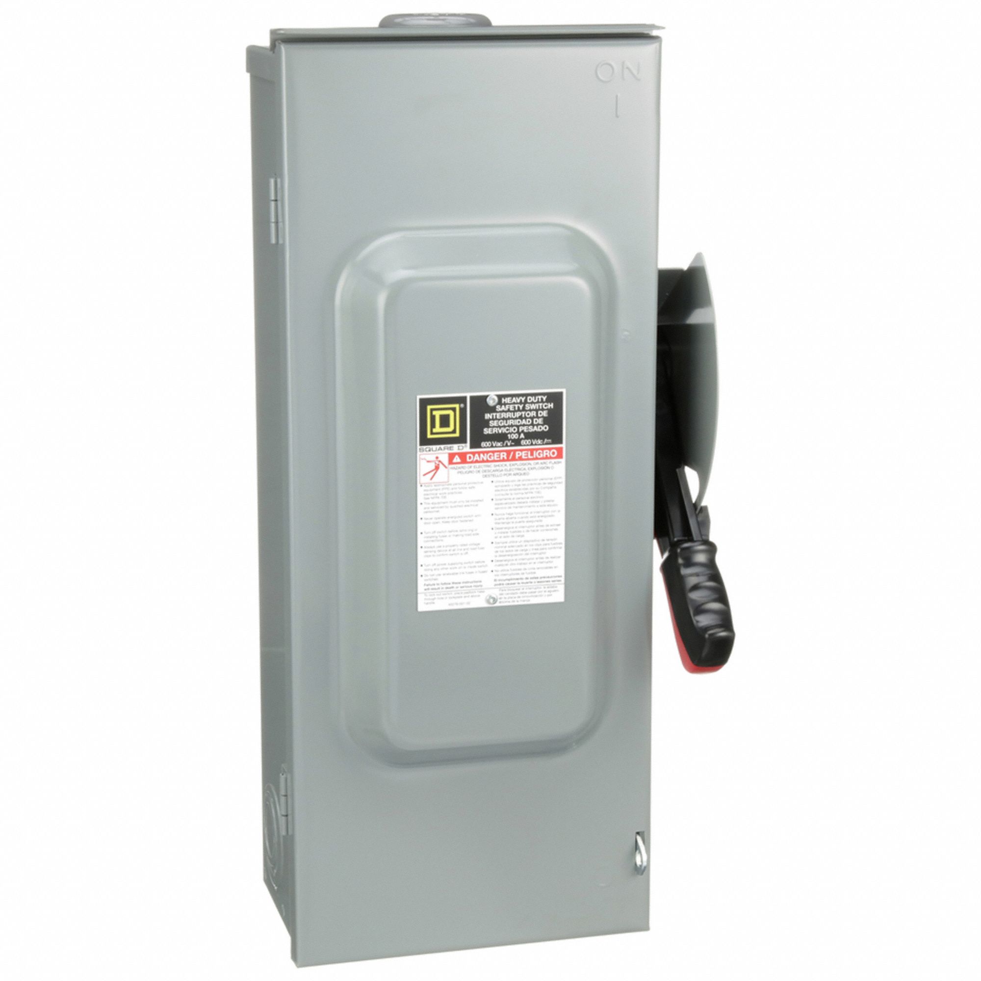 SQUARE D, Fusible, 100 A, Safety Switch - 1H361|H363RB - Grainger