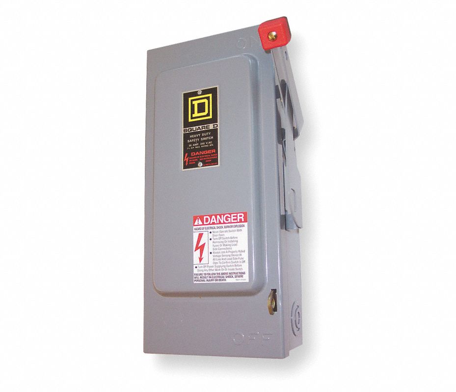 SCHNEIDER ELECTRIC Interruptor de Seguridad, Tipo de Carcasa NEMA 3R ...