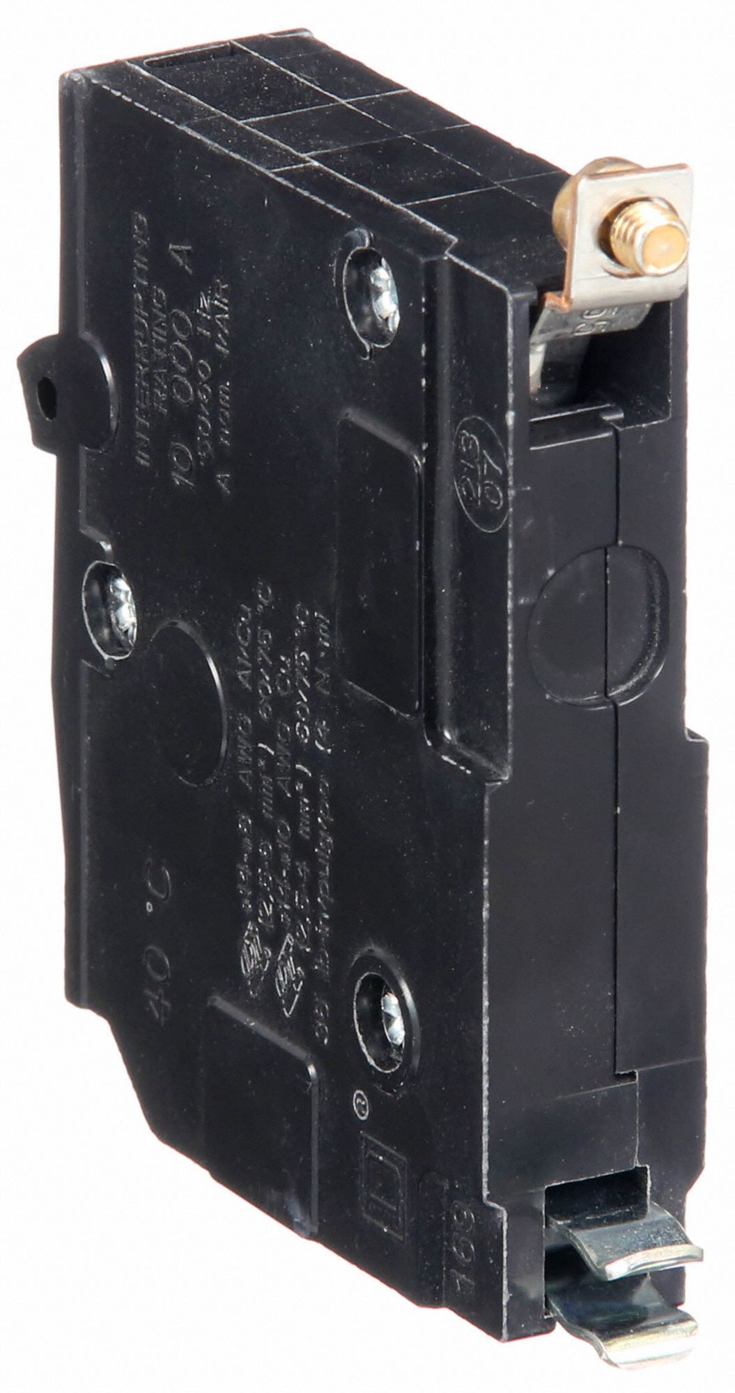 SQUARE D Miniature Circuit Breaker: 10 A, 120/240V AC, Single Phase ...