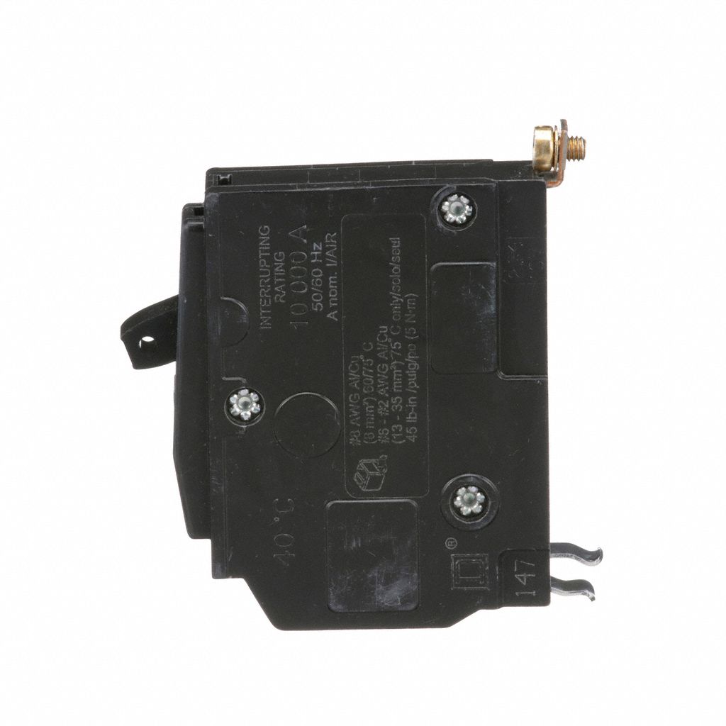 SQUARE D Miniature Circuit Breaker: 40 A, 120/240V AC, Single Phase ...