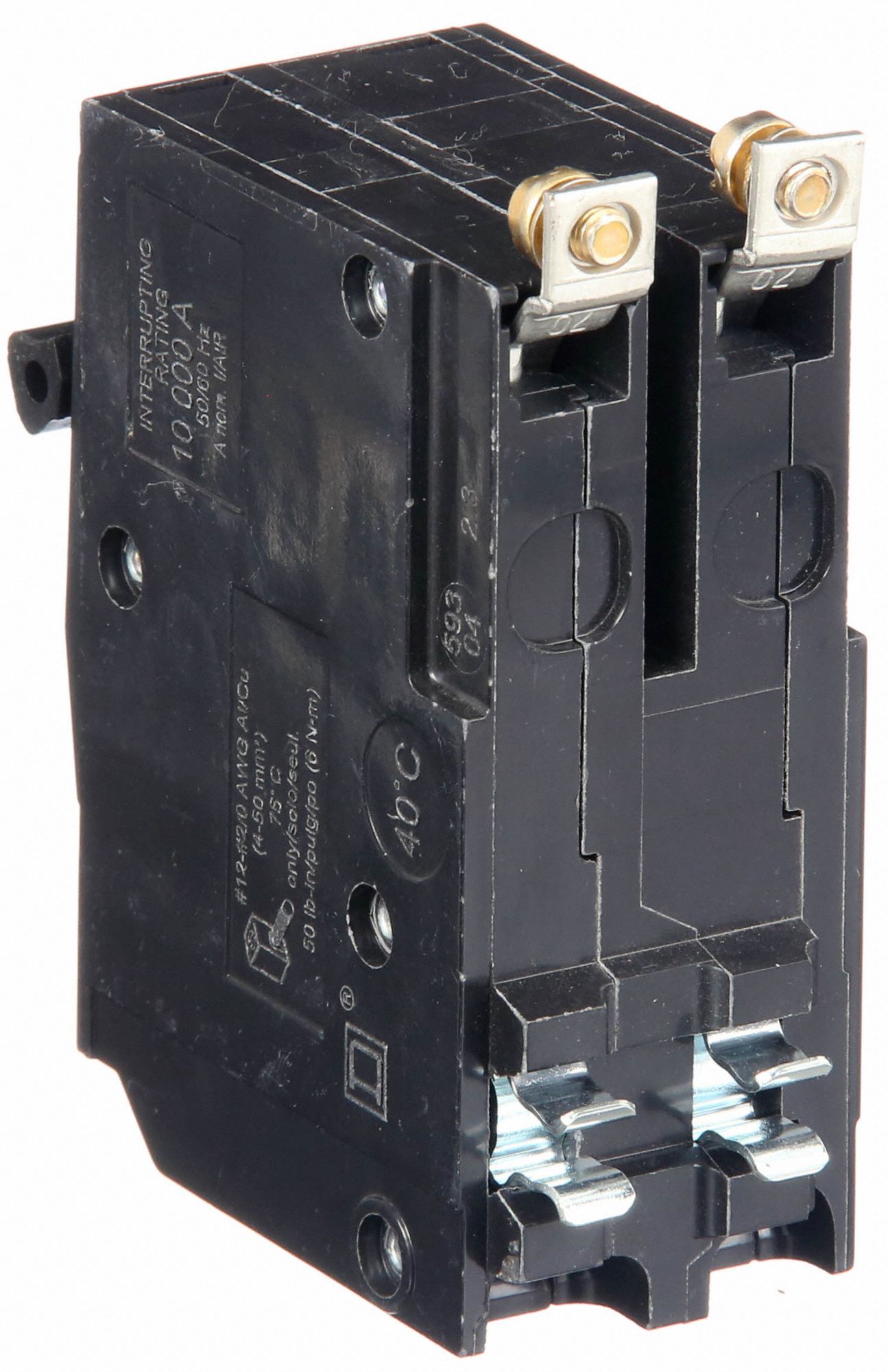 SQUARE D Miniature Circuit Breaker: 100 A, 120/240V AC, Single Phase ...