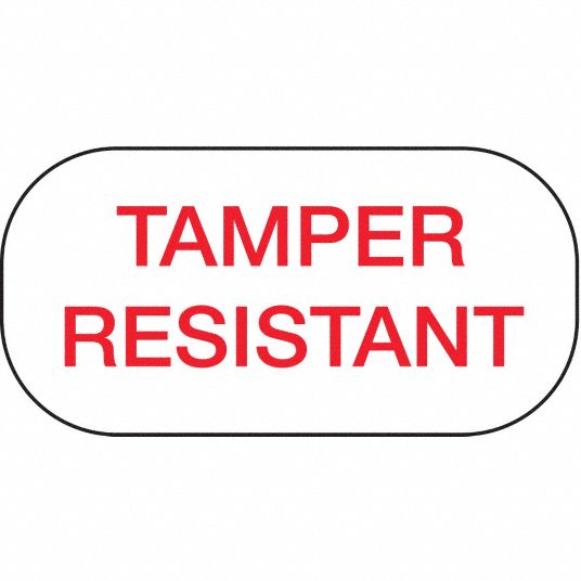 Tamper Resistant Shipping Labels, Material Paper, PK 500 - Grainger