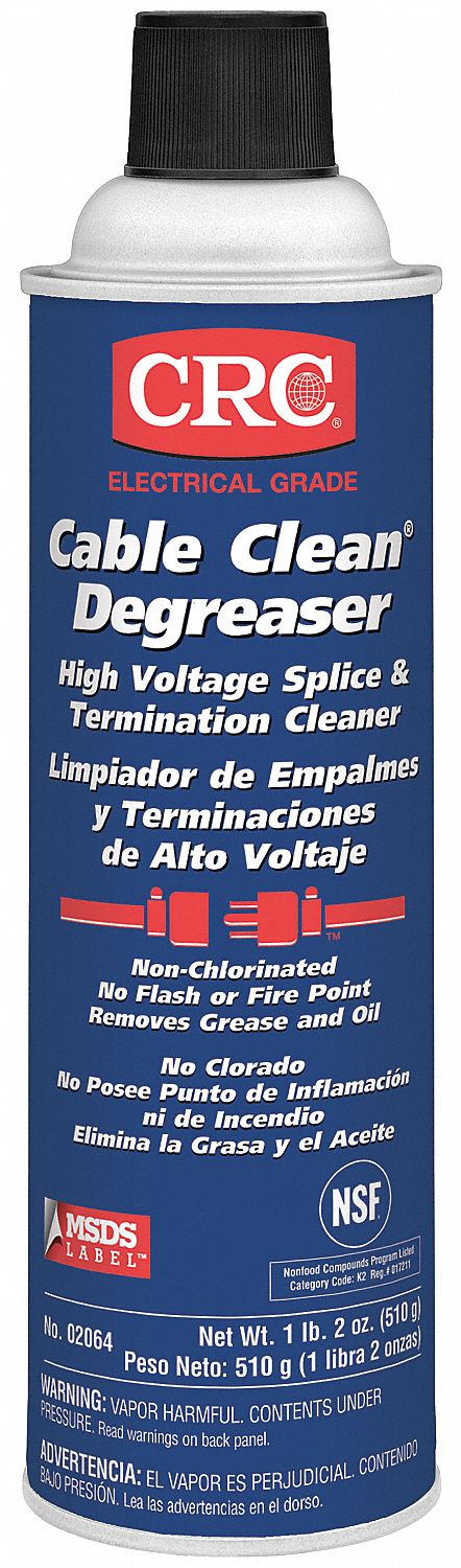 CRC Electrical Cleaner Degreaser, 20 oz Aerosol Can, Unscented Liquid ...