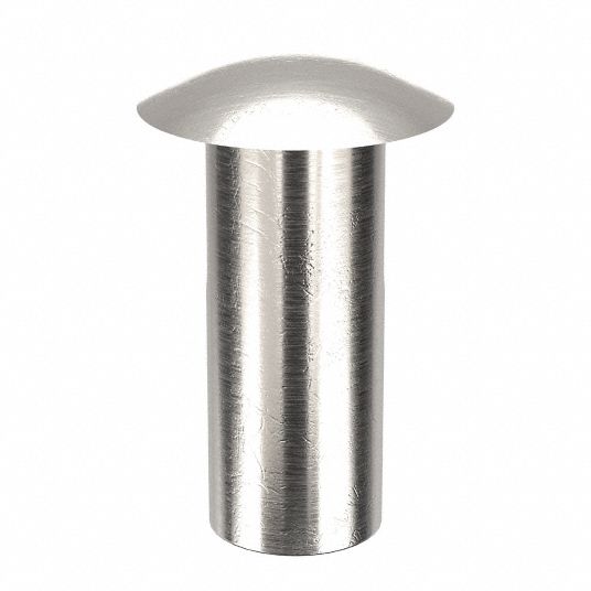 Inch, Semi-Tubular Rivet, Semi-Tubular Rivet - 1HBY6|TAC0405-100 - Grainger