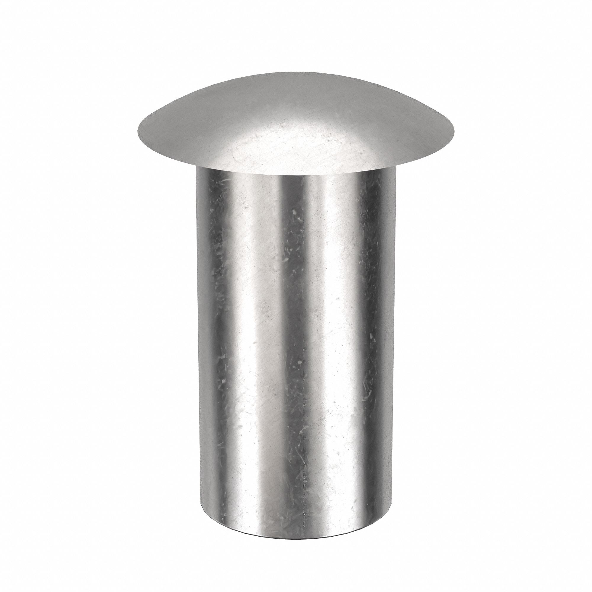 APPROVED VENDOR SEMI-TUBULAR RIVET, INCH, 0.087 IN SHANK DIA, 13/64 IN ...