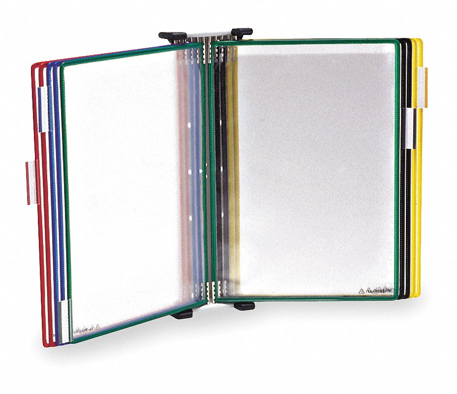 TARIFOLD Exhibidor Magnético de Documentos para Pared 20 hojas 8-1/2 x ...