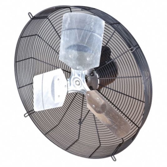 DAYTON, 24 in Blade, Totally Enclosed Air Over, Guard-Mounted Exhaust ...