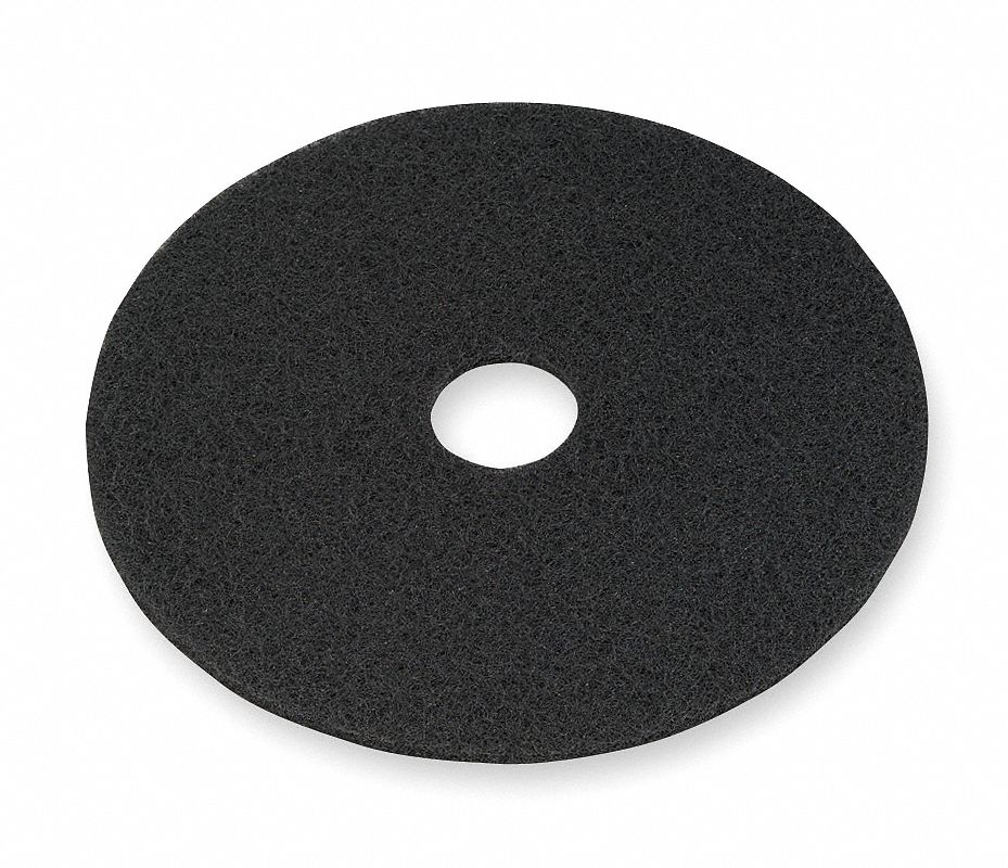 3M Disco para Restregado de Pisos, Negro, Nylon/Fibra de Poliester ...