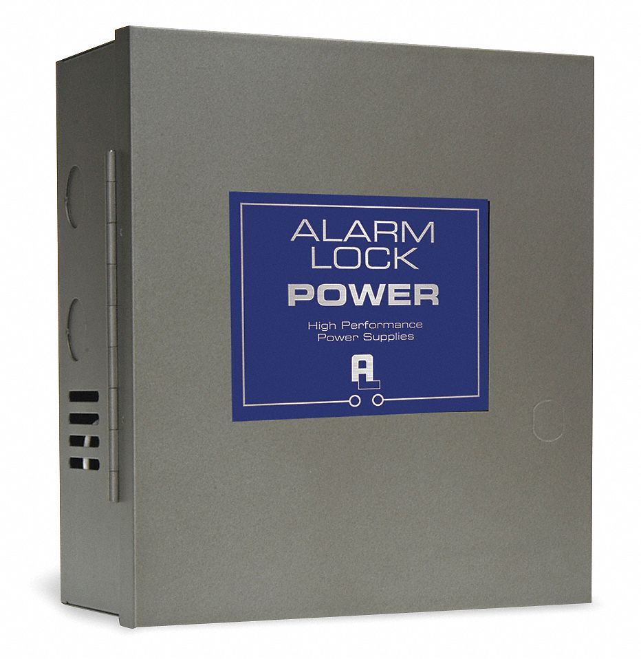 Steel Power Supply Locking Cabinet with Metallic Silver Powder Coated ...