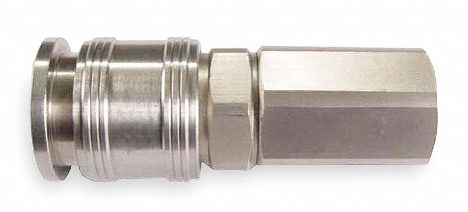 Quick Quick Coupler Body, 304 Stainless Steel - Grainger