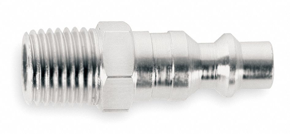 Quick Coupler Plug, 304 Stainless Steel - Grainger